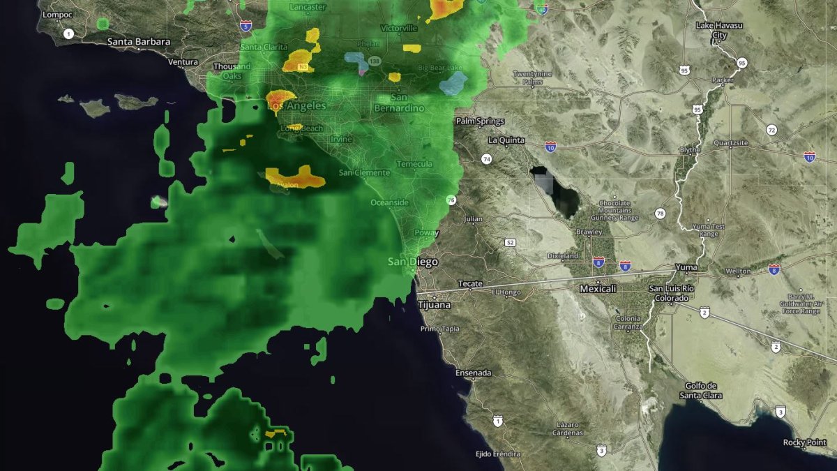 Clima en San Diego: radar doppler para seguir el paso de la tormenta – Telemundo San Diego (20)