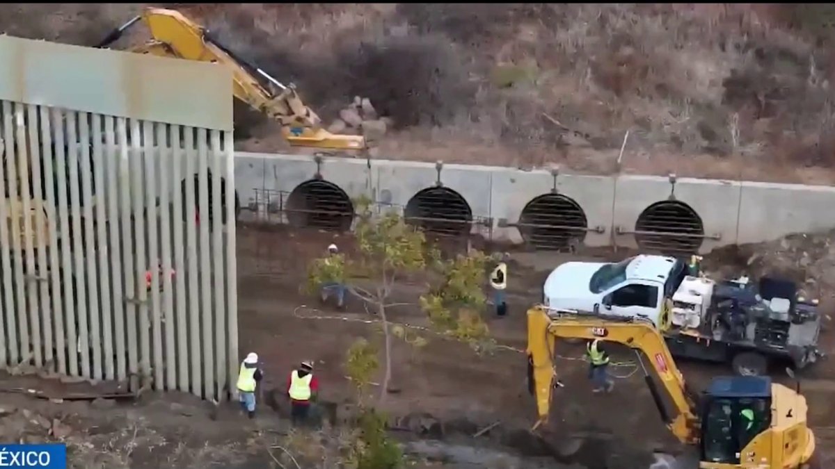 EU reinicia construcción de muro en Tijuana – Telemundo San Diego (20)
