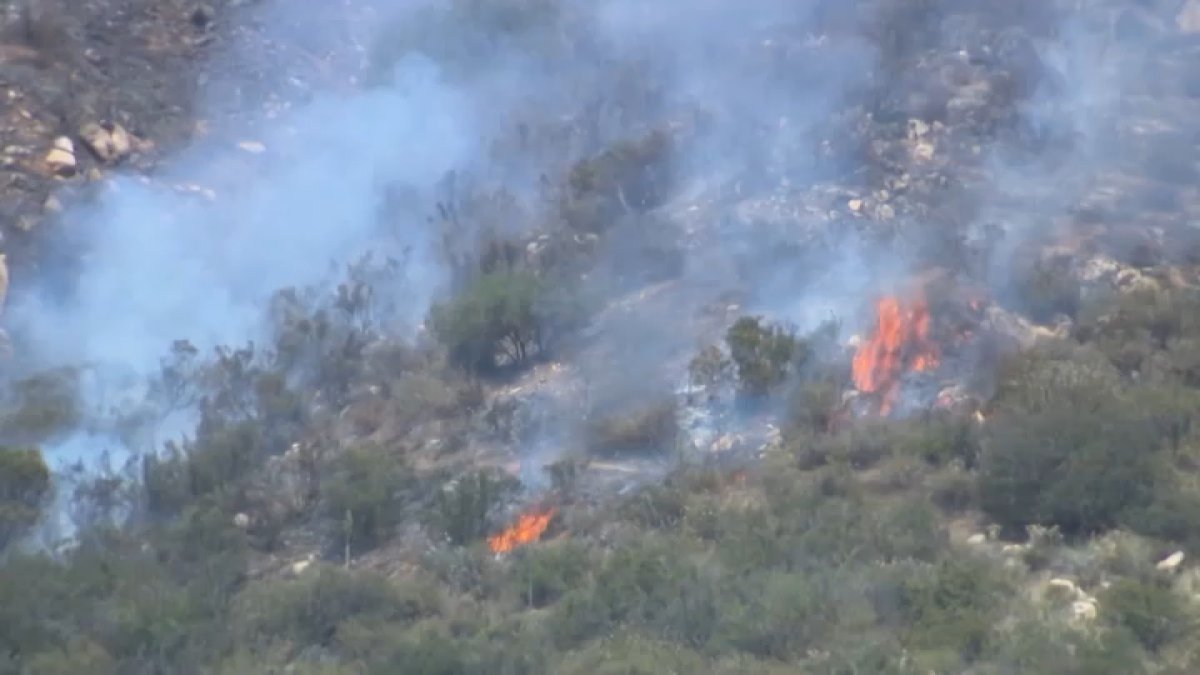 El incendio “Monte” ahora se encuentra contenido a un 90% – Telemundo ...