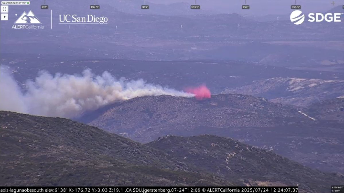 Ver EN VIVO: Bomberos combaten incendio forestal cerca de Campo ...