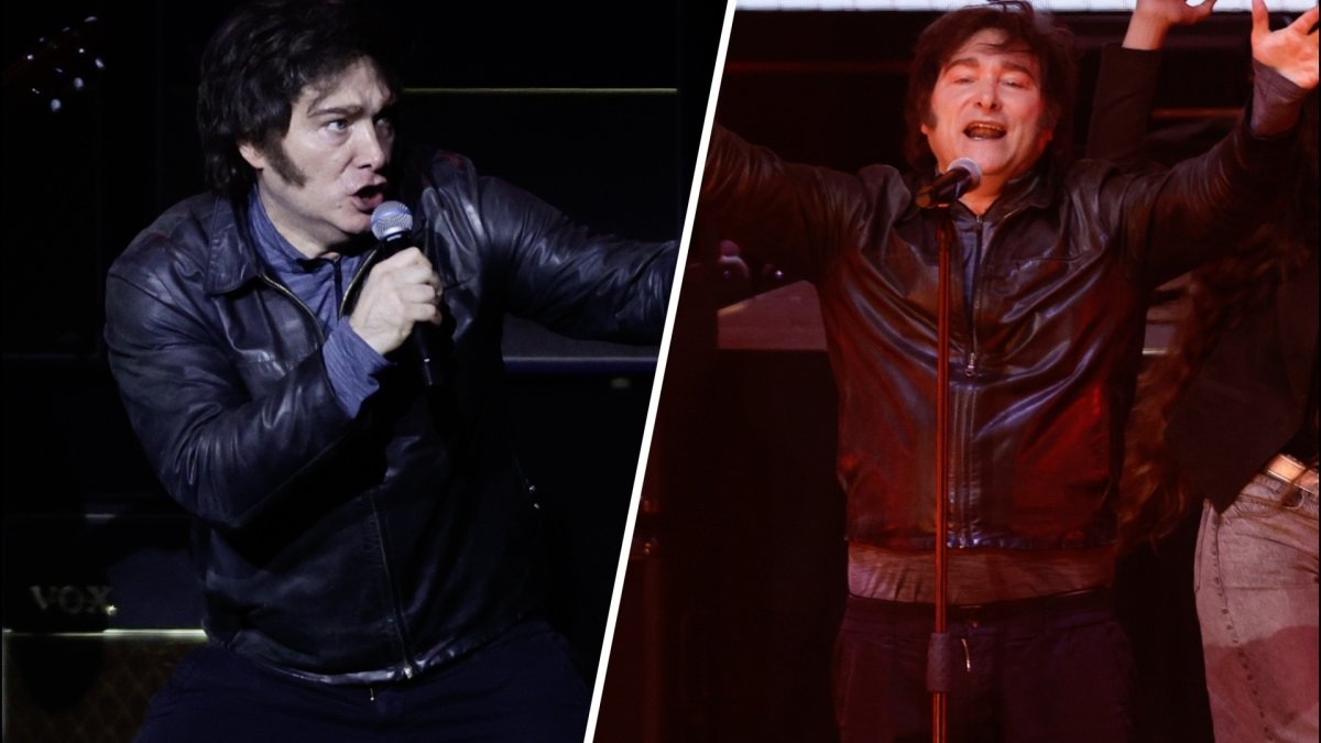 Javier Milei ofrece un concierto de rock en Argentina – Telemundo San ...