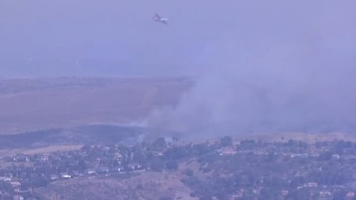 Brush fire burning on Camp Pendleton 50% contained with forward ...